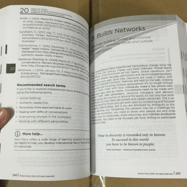 FYI: For Your Improvement - Competencies Development Guide, 6th Editio ...